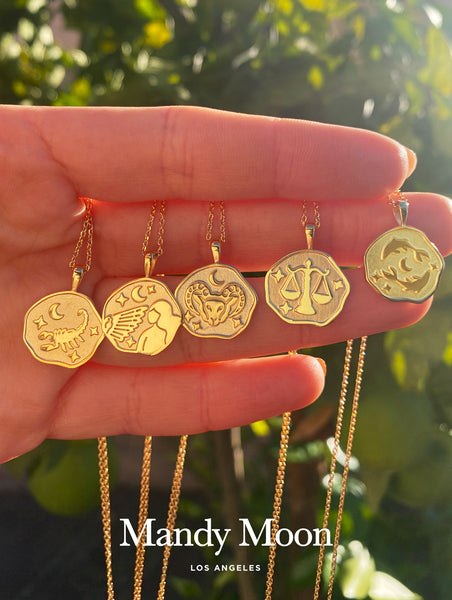 Roman Coin Horoscope Necklace – MM
